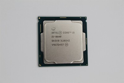 Intel Core 6-Core i5-8600 3.10GHz LGA 1151 9MB Cache 8GT/s Desktop CPU ...
