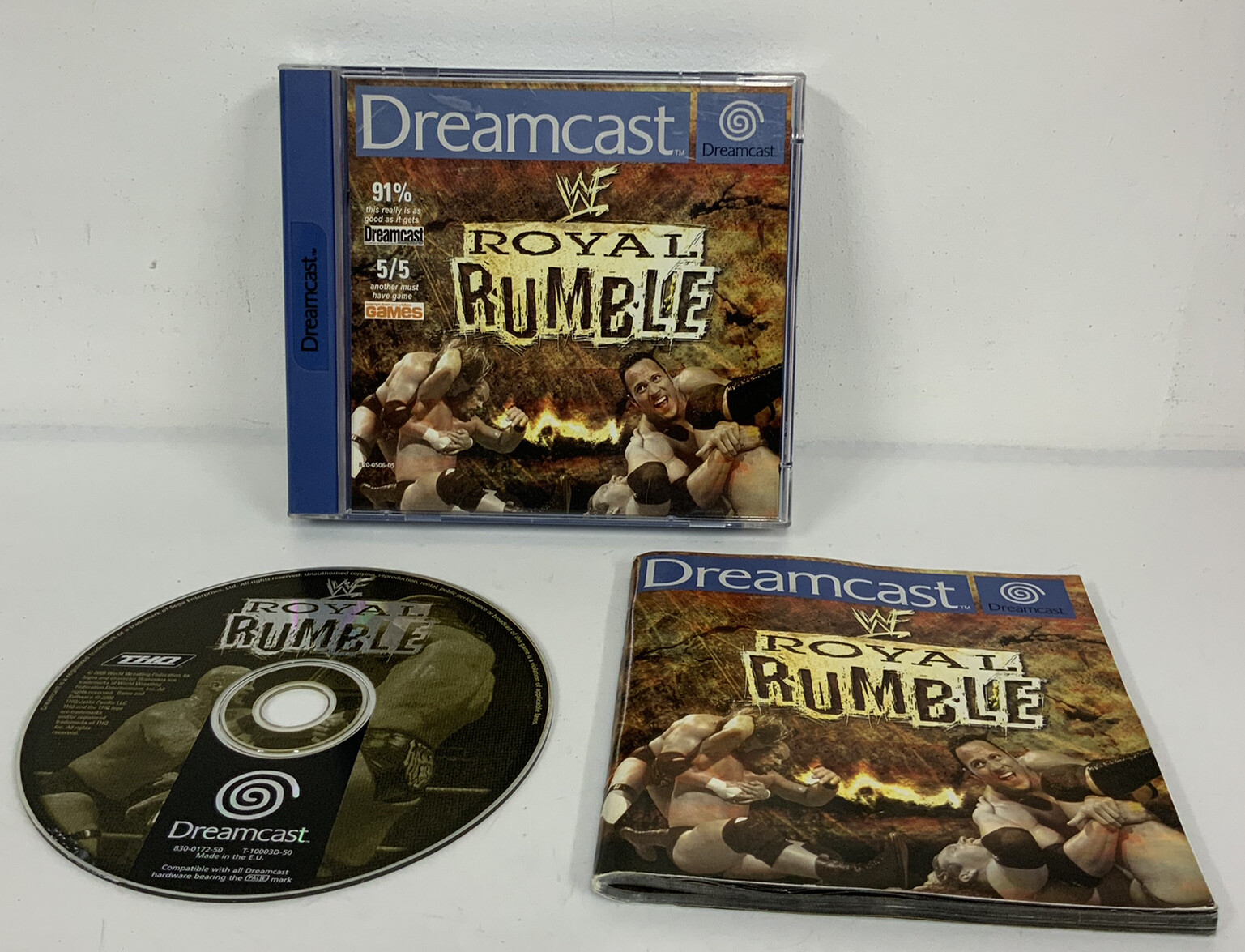 WWF Royal Rumble Dreamcast PAL - Prix - Photo - Présentation