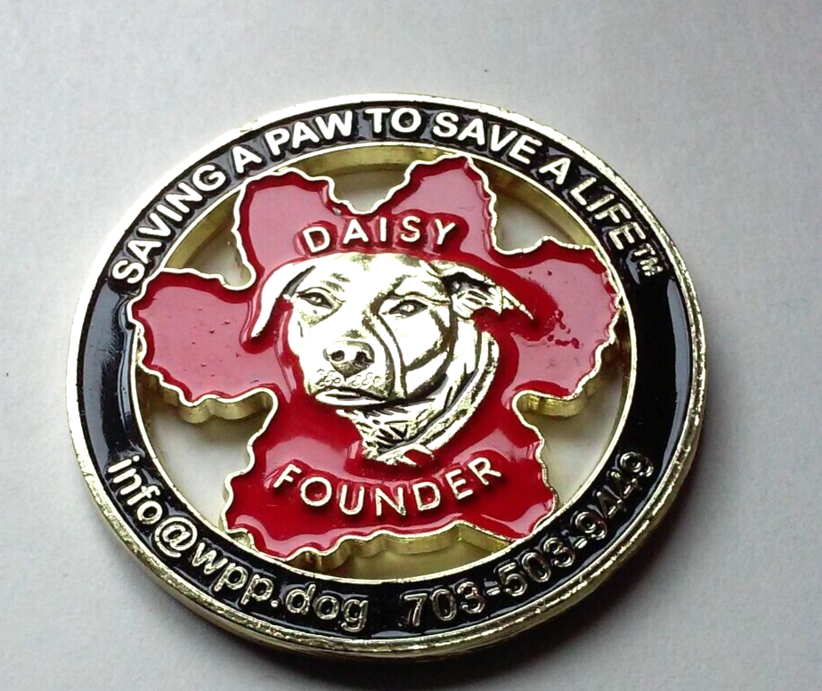 Large Collectable Coin Wounded Paw Project Saving A Paw To ... Looks ...