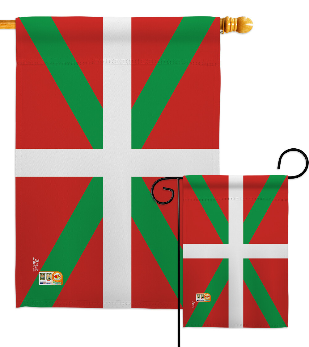 Spanish Basque Symbols Ikurrina Flag, Symbol And Flag Of The Basque
