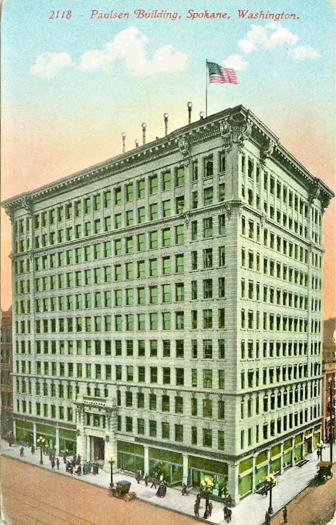 Spokane WA The Paulsen Building | eBay