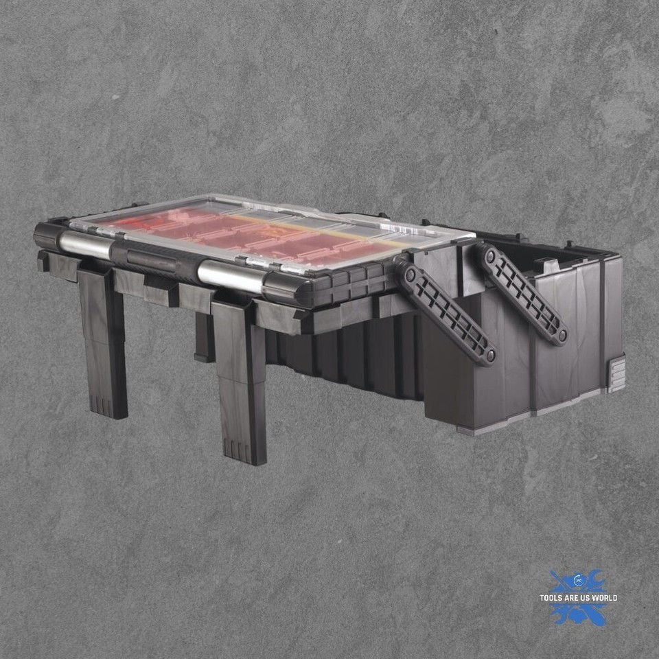 22" Heavy Duty Cantilever Removable Bin Cantilever Tool Box Back Leg ...
