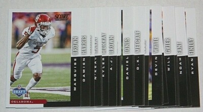 2019 Score Football NFL Draft Insert Cards - Pick From Drop Menu | eBay