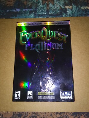 EverQuest Platinum for PC - 2004 CD Complete 4 Disks - in original ...