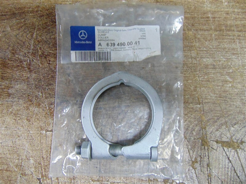 Brand New Exhaust System Clamp Genuine Mercedes - A6394900041 | eBay