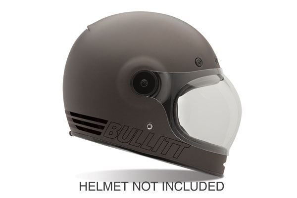 Bell Bullitt Shield Replacement Visor for Bullitt Helmet Bubble Flat ...