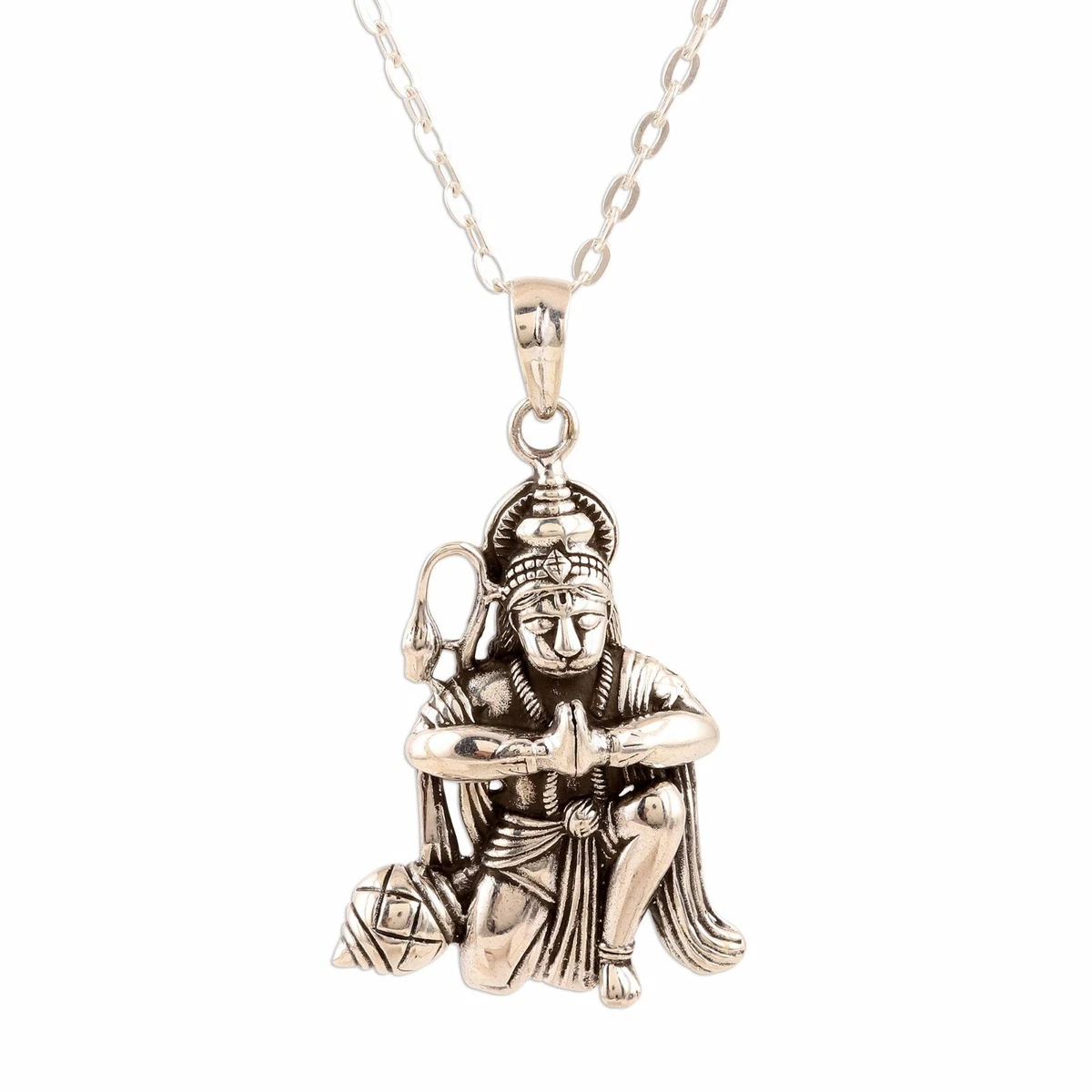Hanuman Silver Pendant New Zealand