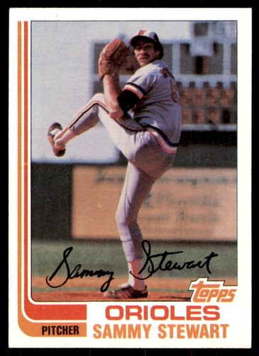 1982 Topps Sammy Stewart #679 Baltimore Orioles | eBay