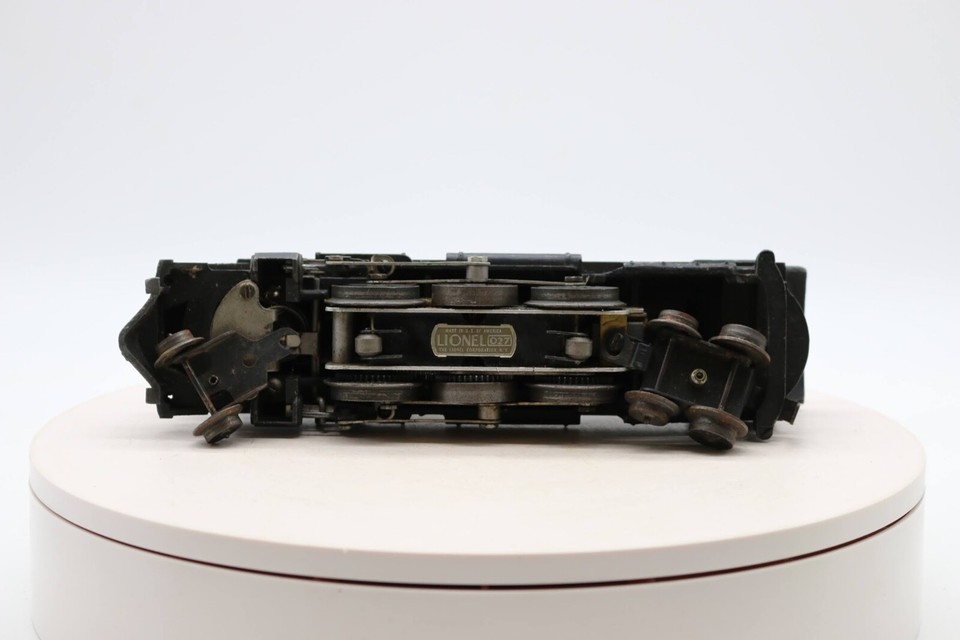 Vintage Lionel #2037 Die Cast Steam Engine Model Train O27 w/ Tender 1: ...