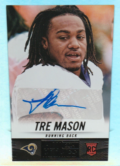 2014 Panini Hot Rookies Rookie Signatures #433 Tre Mason Auto - NM-MT ...