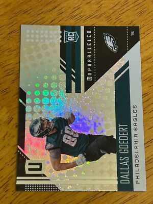 2018 Panini Unparalleled - Rookie Dallas Goedert #229 (RC) @QM17 | eBay