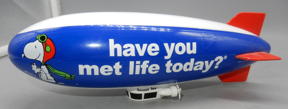 Peanuts MetLife Snoopy Diecast BLIMP Limited Edition Hidden Bank by ...