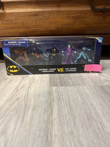 DC Batman, Robin + Nightwing vs. The Joker+Clayface | eBay