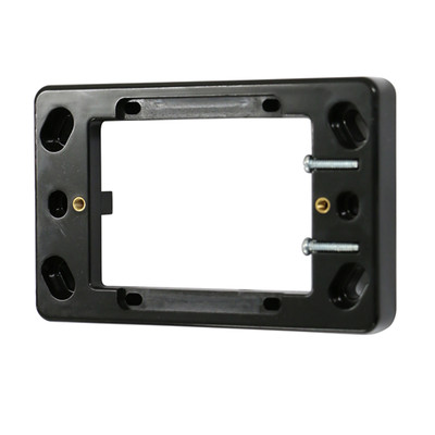 10 x 16mm Shallow Mounting Block - Powerpoint Switch Mounting - BLACK ...