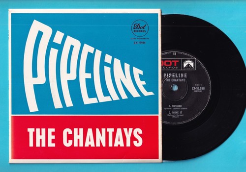 The Chantays , Australian mono ep ZX-10986 - Pipeline/Runaway/Move It ...