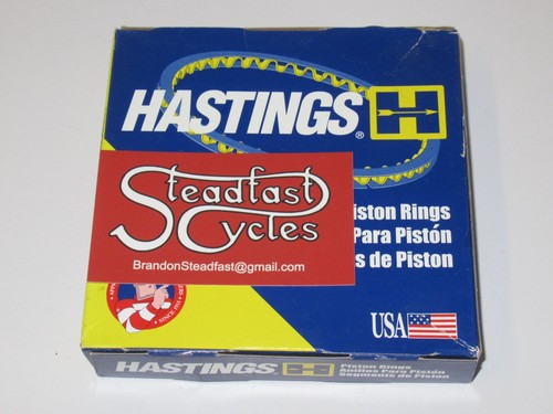 Hastings piston rings 250 plus 40 .040 over Triumph BSA USA Made ring ...