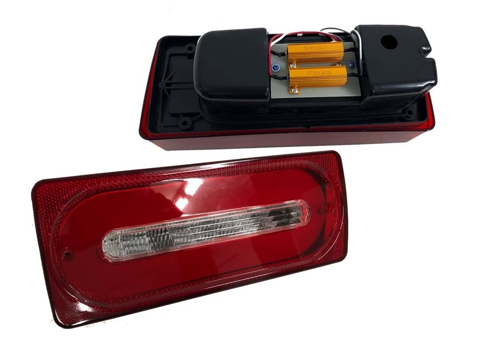 G500 G55 G63 G550 Red Led Tail Lights G-Wagon Lamp Rear G-Wagon New ...