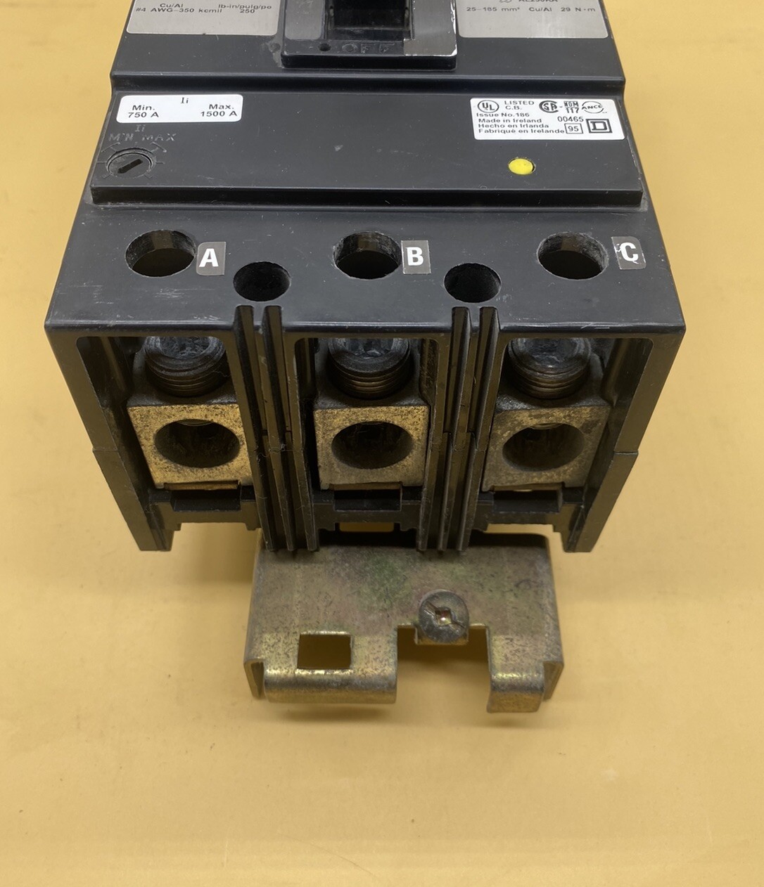 Square D KA36150 I-Line Circuit Breaker - 3P, 150A, 600V 785901425069 ...
