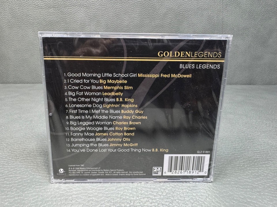 Golden Legends "Blues Legends" CD 628261189120| eBay