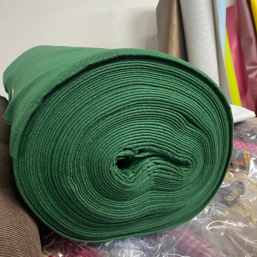 Dark Green FELT BAIZE FABRIC For Poker/Card Tables 60 inches Wide ...