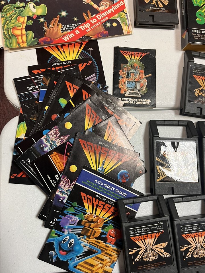 Magnavox Odyssey 2 Console | Home Console | Huge Bundle | 32 Games ...