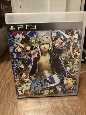 NEW - SEALED - PS3 - Persona 4 Arena Ultimax Playstation 3 Game P4A U.K ...