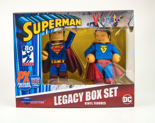 SDCC 2018 Superman 80th Anniversary Vinimate Exclusive 2-Pack DC Comics ...