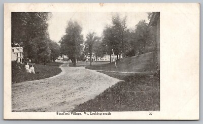 Postcard Looking South Strafford Vermont *AZ424 | eBay