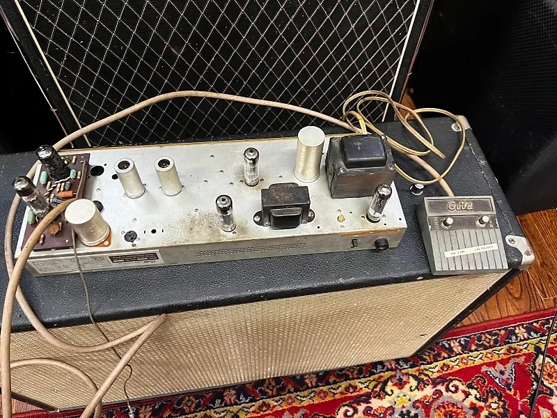 Guild Thunder 1 RVT Chassis and Speakers Project Works 1960s | eBay