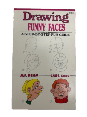 Drawing Funny Faces: A Step-By-Step Fun Guide [paperback] - New, FREE ...
