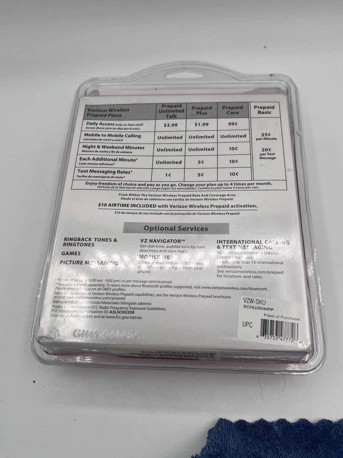 SCH-U350 - 1024 KB - Blue (Verizon) for sale online | eBay