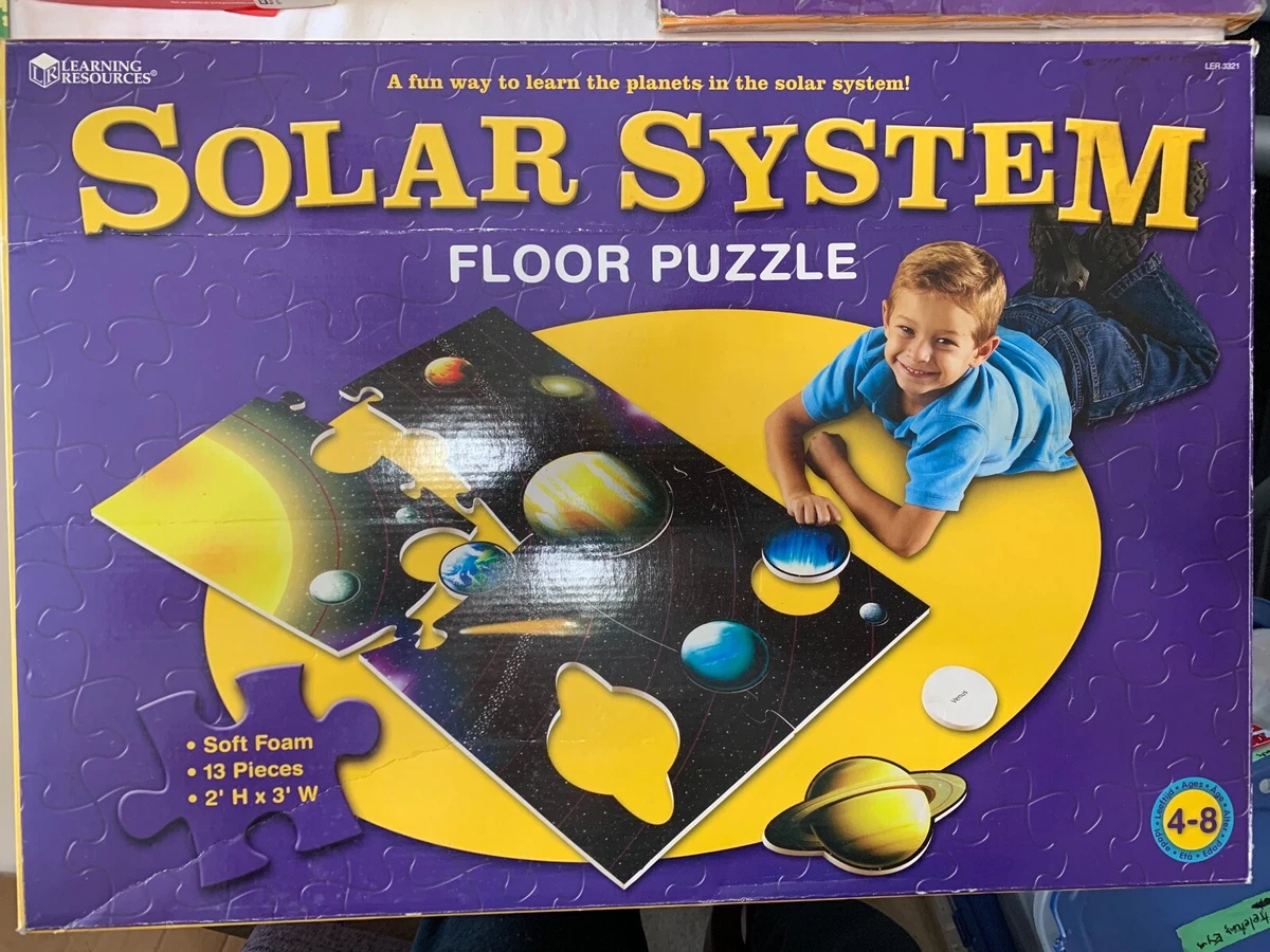 Giant Floor Puzzle Solar System
