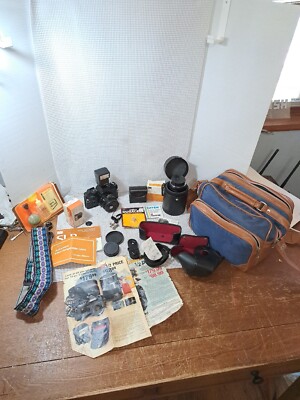 Sears KS Super 35mm SLR Film Camera, See Pictures For What Is Included ...