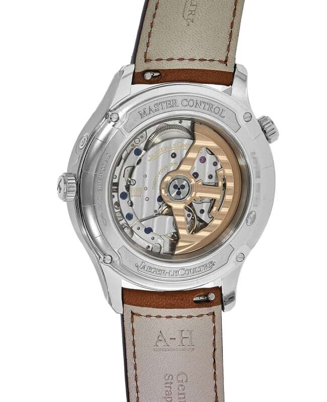 New Jaeger LeCoultre Master Control Geographic Silver Men's Watch ...