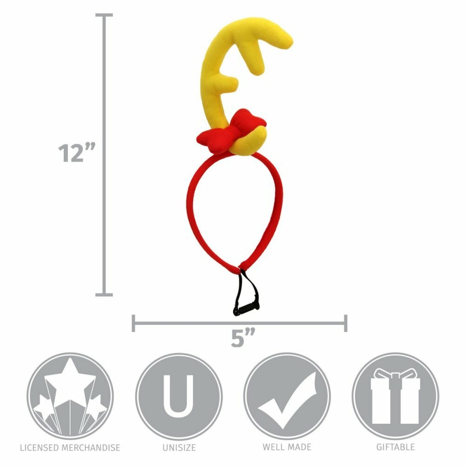 Dr Seuss Grinch Dog Max Antler Headband Costume Hat Horn Stole ...