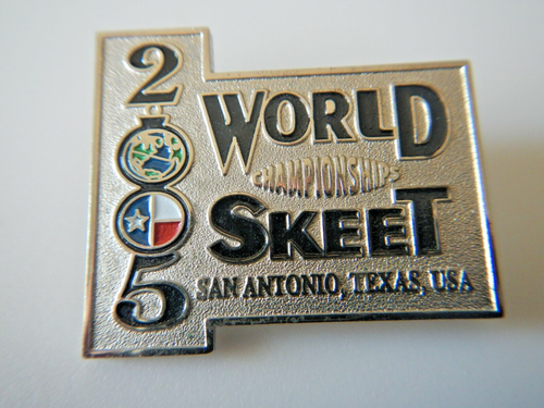 2005 - NSSA - HAT LAPEL PIN - WORLD CHAMPIONSHIPS SKEET - SAN ANTONIO ...