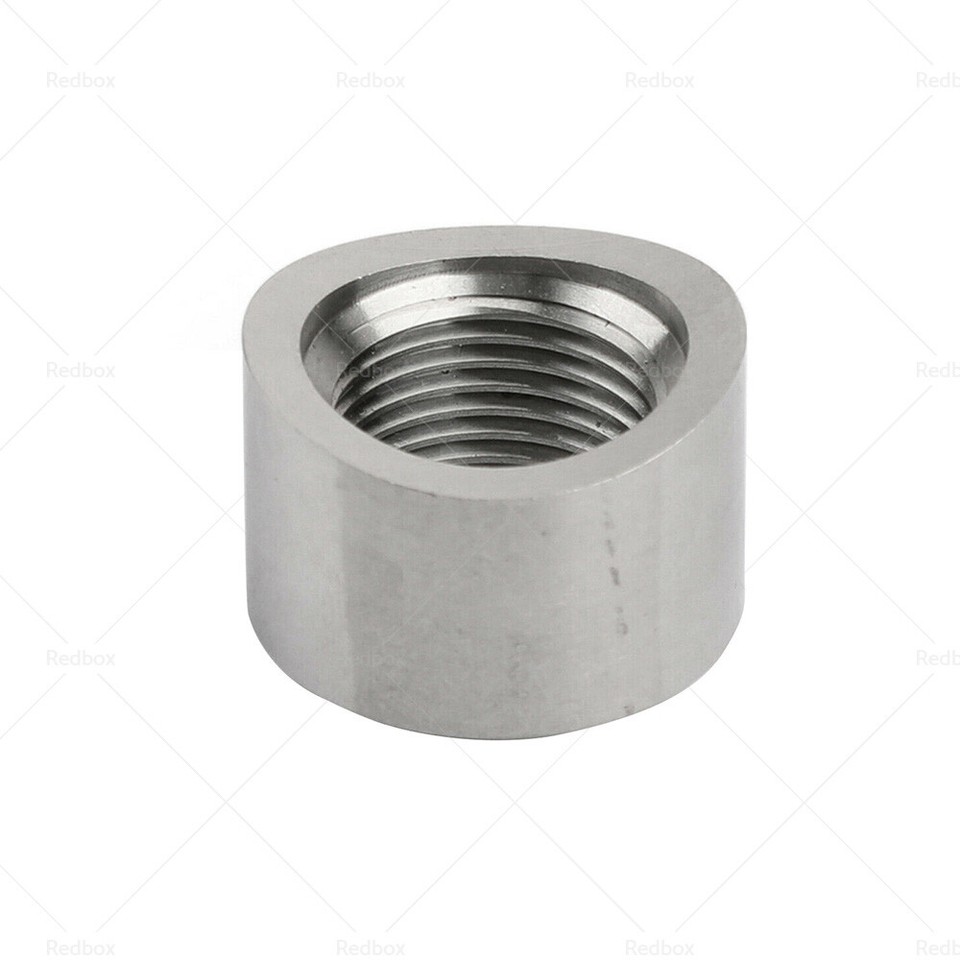 1PCS O2 Oxygen Sensor Curve Notched Nut Bung 304 Stainless Steel M18 X ...