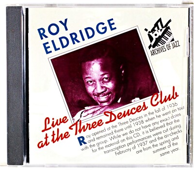 Roy Eldridge – Live At The Three Deuces Club - CD PreOwned | eBay Australia