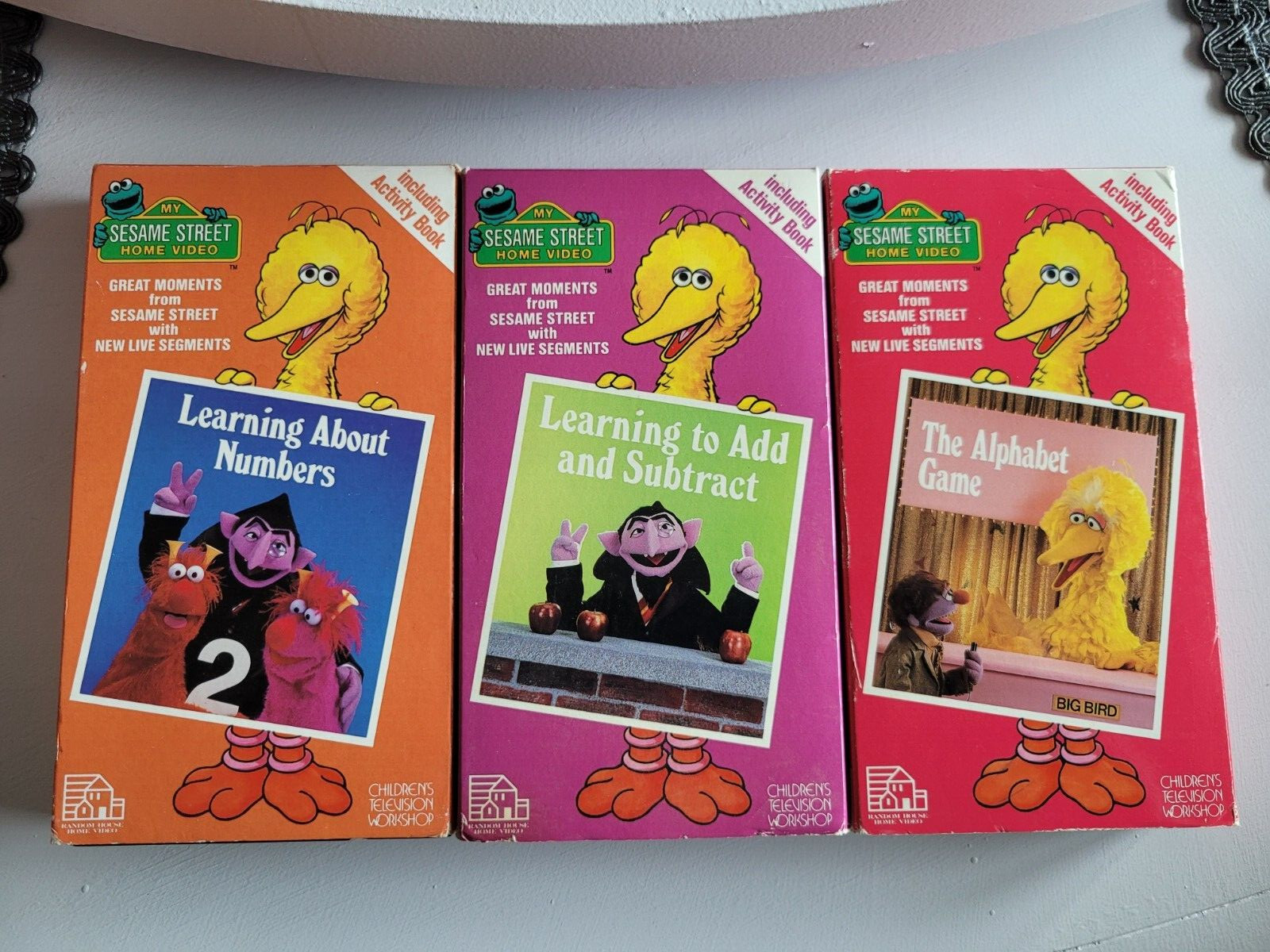 Sesame Street VHS Lot Learning Numbers Add & | Grelly USA