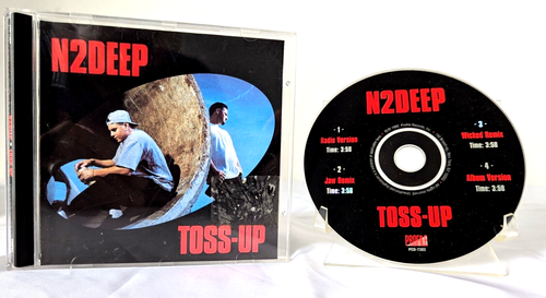 N2Deep Toss-Up Promo Rap Single Cd Radio Jaw Wicked Remixes Album PCD ...