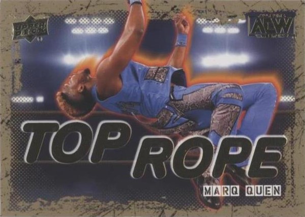 2021 Upper Deck AEW All Elite Wrestling - Top Rope Gold #TR-9 Marq Quen ...