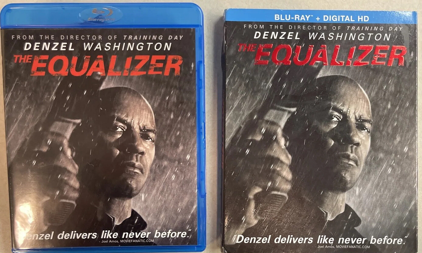 The Equalizer- Blu-ray with slipcover. Denzel Washington. 1st Movie of ...