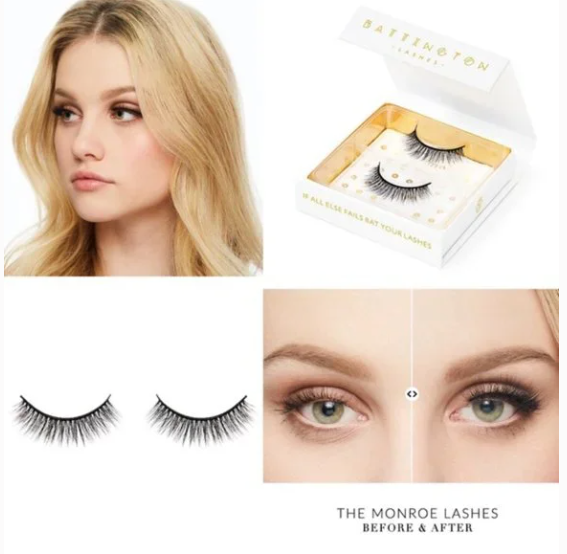 Battington Beauty 3D Silk Lashes - Monroe | eBay