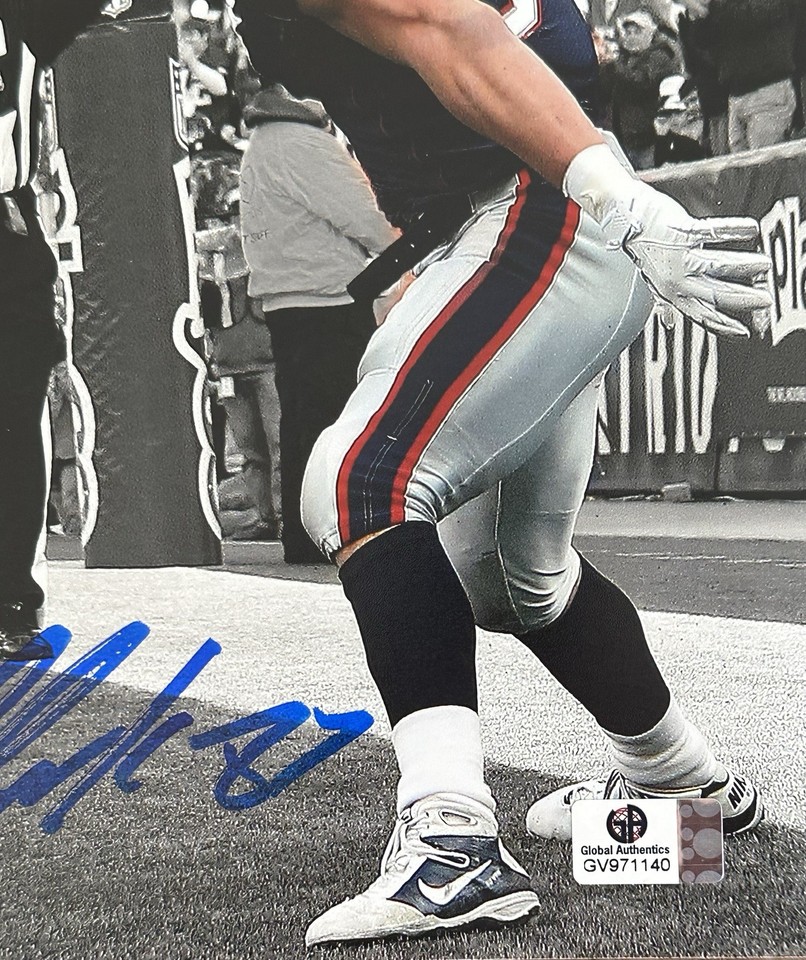 Rob Gronkowski GRONK New England Patriots 8 x 10 Autographed Photo W ...