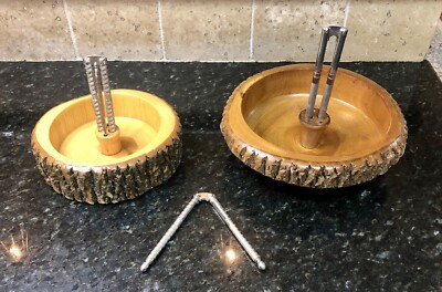 Bowls - Tree Bark Nut Bowl