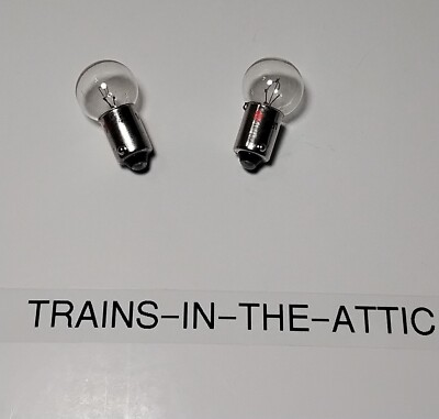 LIONEL 431 BULB 14 VOLT BAYONET BASE NEW TESTED BEFORE SHIPPING 2 BULBS ...