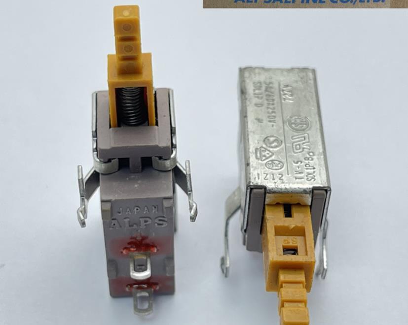 10pcs NEW for ALPS TV-5 SDL1P-D 2pins 5A/80A 250V Power Switch button ...