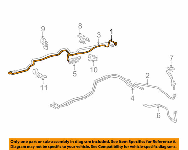 88716-6C660 Toyota Pipe, cooler refrigerant liquid, b 887166C660, New ...