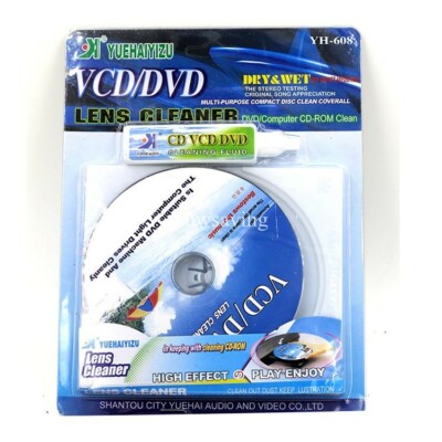 DVD CD Players Laser Lens Cleaner VCD Disc Cleaning Kit Scratch Repair ...