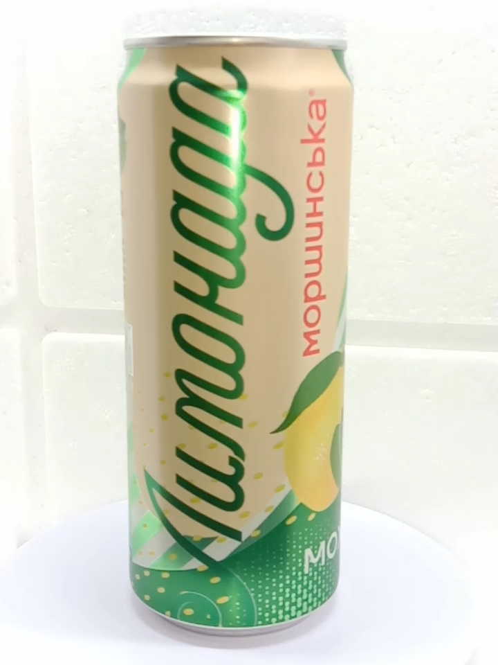 Empty Soda Can LEMONADE MOJITO Morshynka Mineral Water 330 ml. Ukraine ...